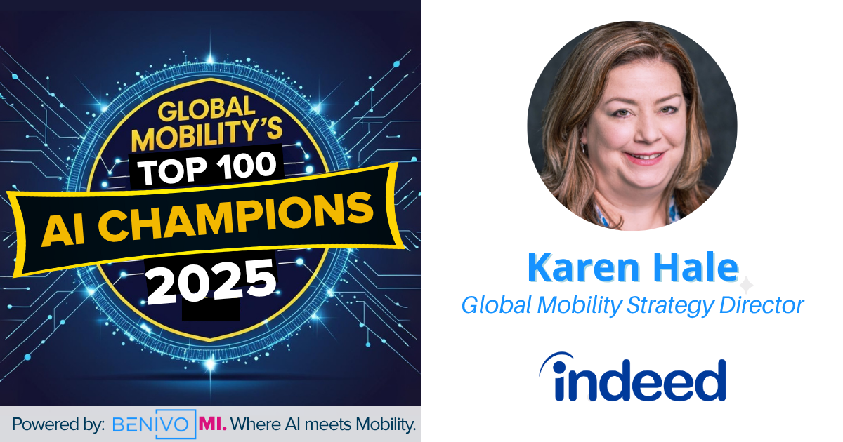Karen Hale | Global Mobility Top 100 AI Champions | The View From The Top