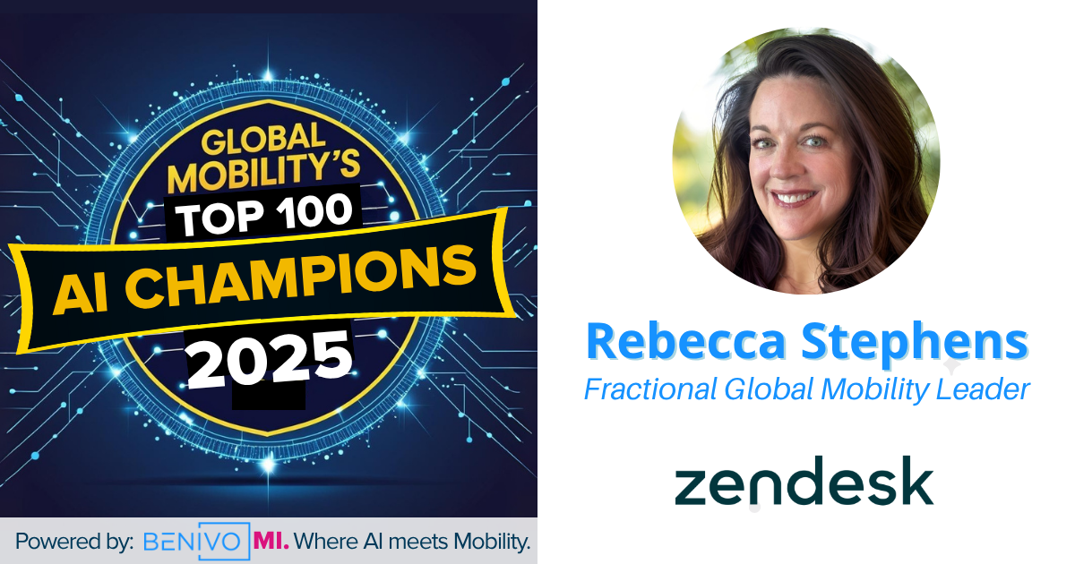 Rebecca Stephens | Global Mobility Top 100 AI Champions | The View From ...