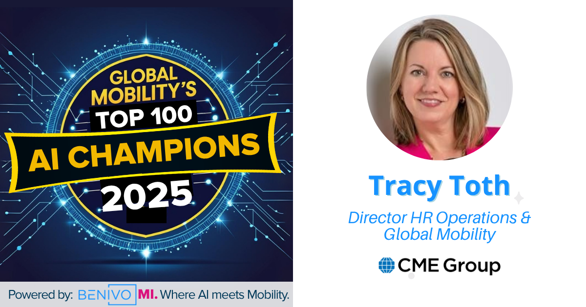 Tracy Toth | Global Mobility Top 100 AI Champions | The View From The Top