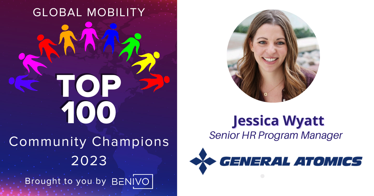 Jessica Wyatt | Global Mobility Top 100 Community | The View From The Top