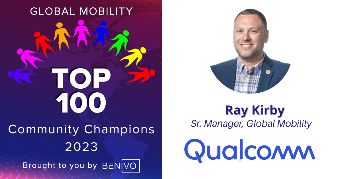 Ray Kirby | Global Mobility Top 100 Community | The View From The Top