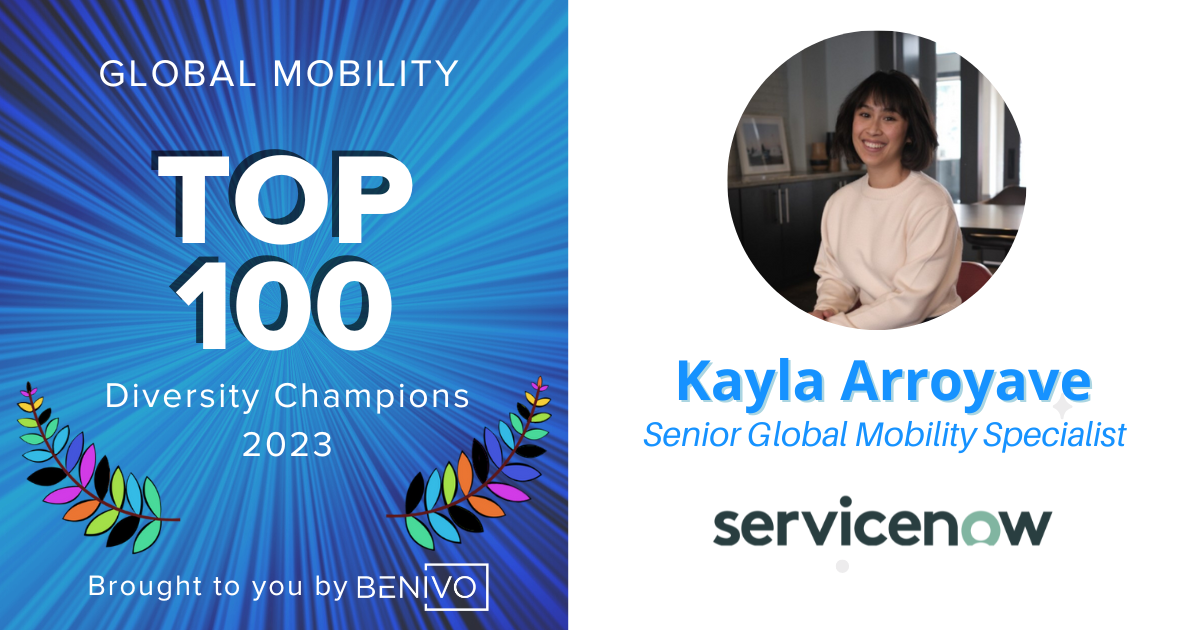 Kayla Arroyave | Global Mobility Top 100 Diversity | The View From The Top