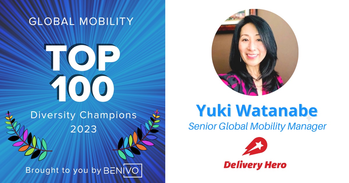 Yuki Watanabe | Global Mobility Top 100 Diversity | The View From The Top