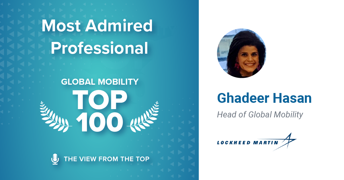 Ghadeer Hasan | Global Mobility Top 100 Professional | The View From ...