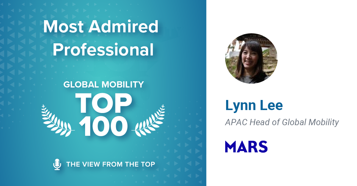 Lynn Lee | Global Mobility Top 100 Professional | The View From The Top