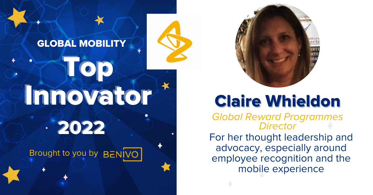 claire whieldon | Global Mobility Top 100 Innovators | The View From ...
