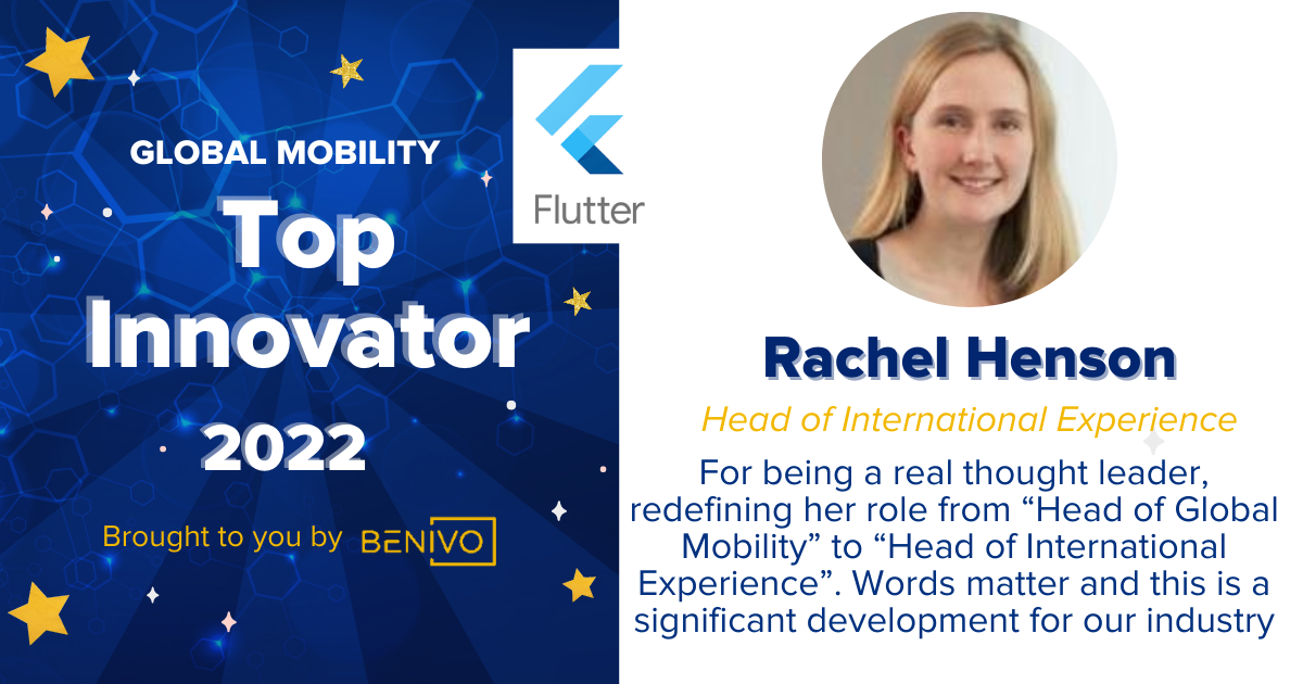 Rachel Henson | Global Mobility Top 100 Innovators | The View From The Top