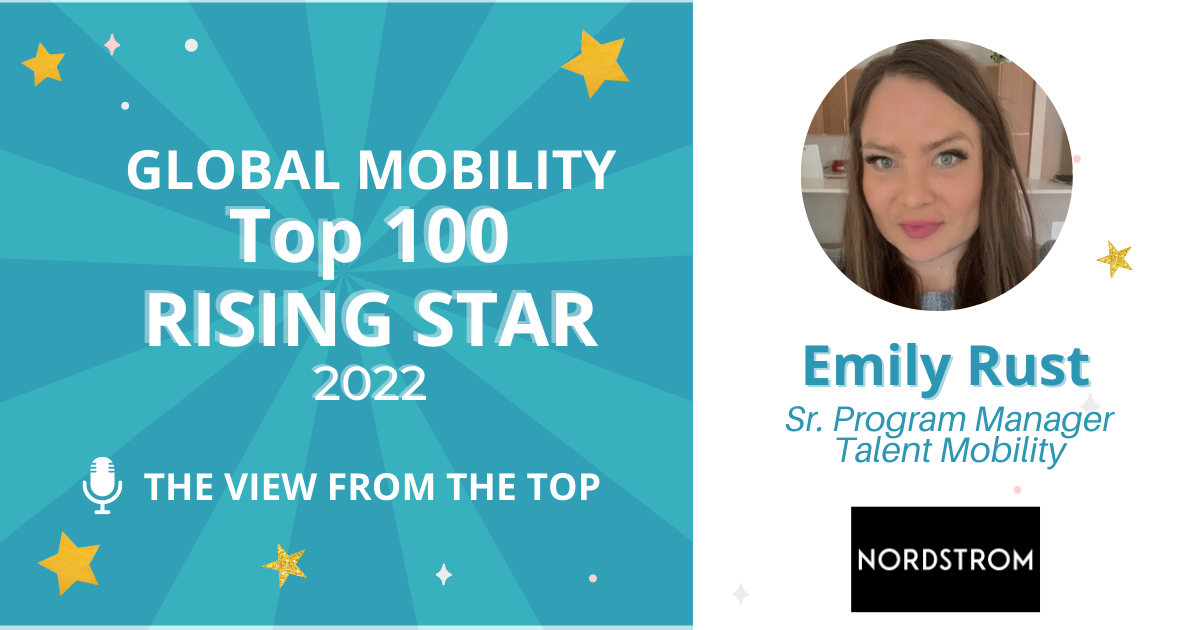 Emily Rust | Global Mobility Top 100 Rising Star 2022 | The View From ...