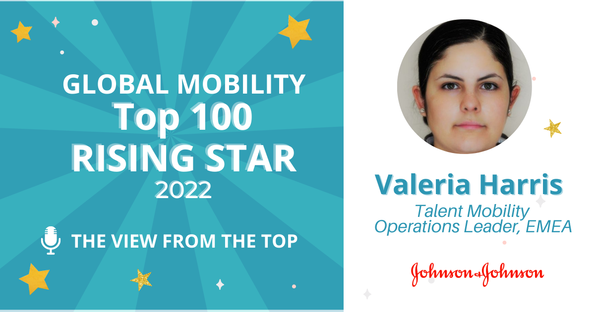 Valeria Harris | Global Mobility Top 100 Rising Star 2022 | The View ...
