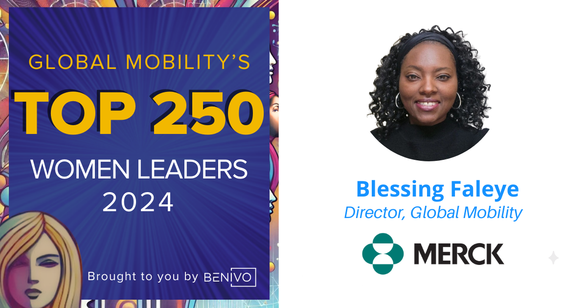 Blessing Faleye | Global Mobility Top 250 Women Leaders | The View From ...