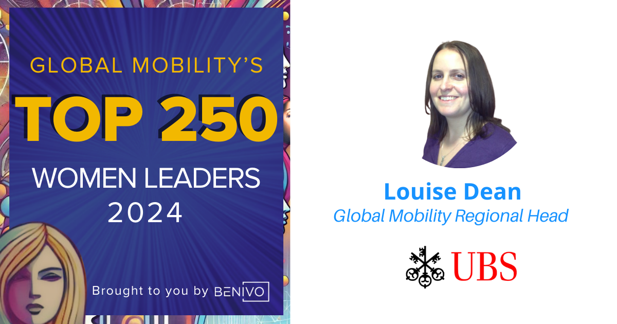 Louise Dean | Global Mobility Top 250 Women Leaders | The View From The Top