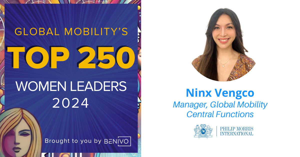 Ninx Vengco | Global Mobility Top 250 Women Leaders | The View From The Top