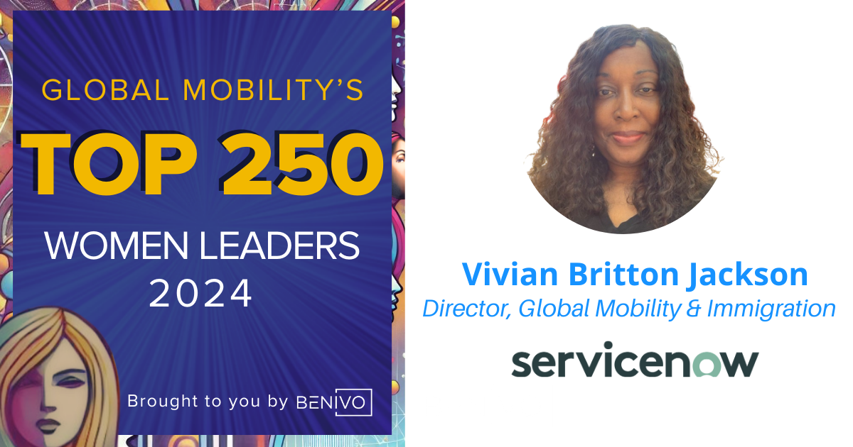 Vivian Britton Jackson | Global Mobility Top 250 Women Leaders | The ...